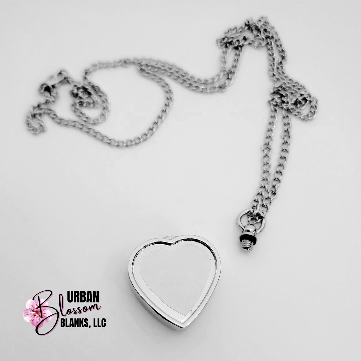 Urn Heart Necklace for Sublimation – Urban Blossom Blanks, LLC